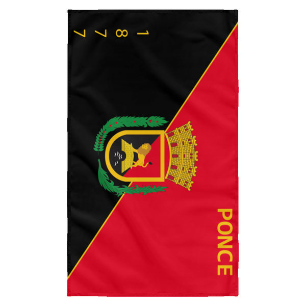 Ponce SUBWF Sublimated Wall Flag – PR FLAGS UP